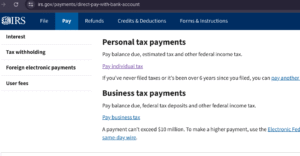 IRS Direct Pay: How To Use It To Pay Your Tax? Steps